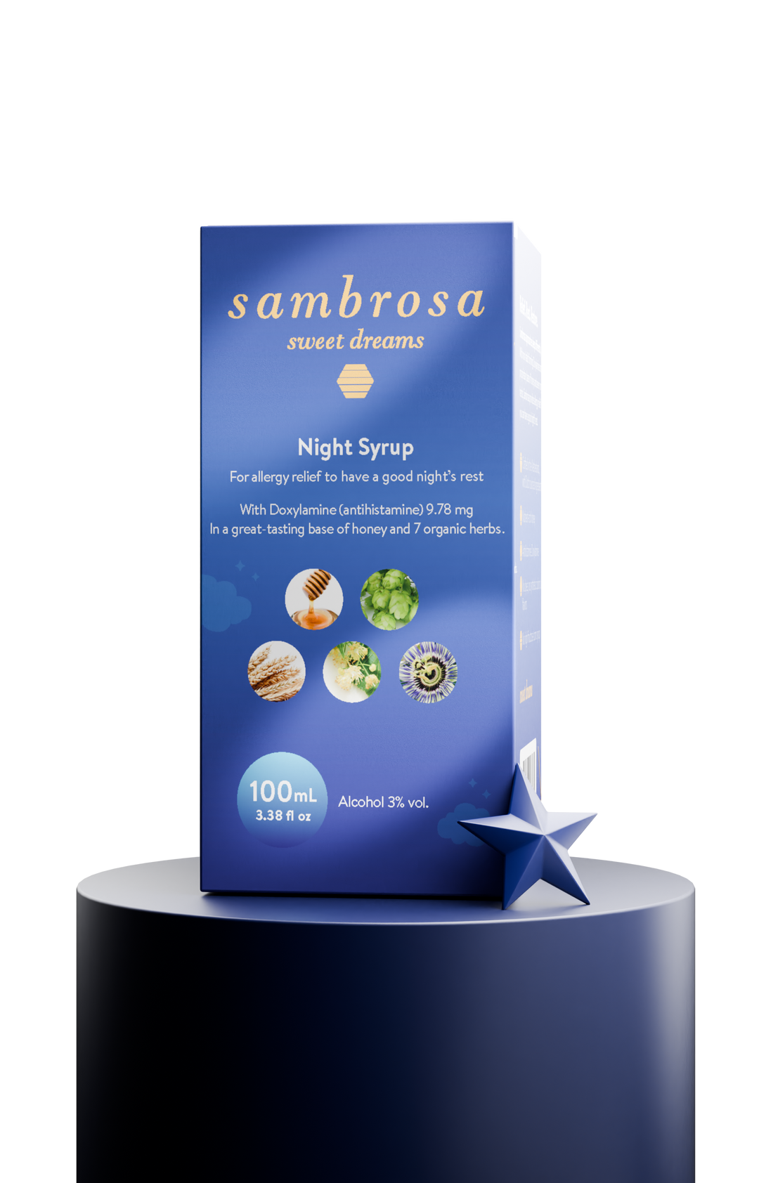 100 ml • Sambrosa Nighttime Allergy Relief